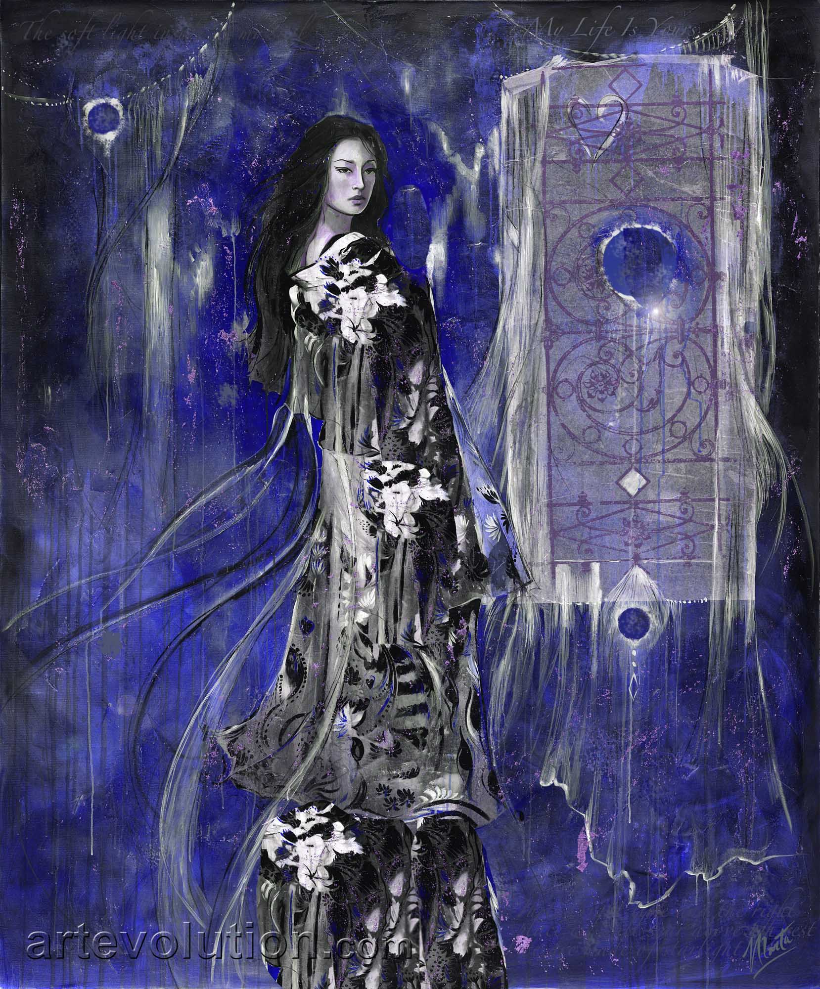 Blue Geisha by Marta Wiley