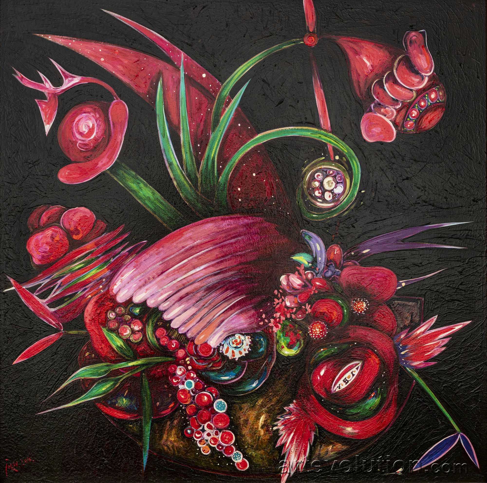 Toller Bouquet 12 by Toller Cranston