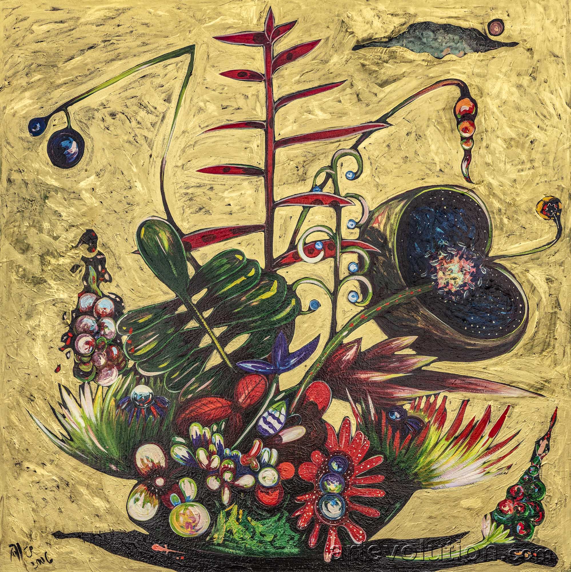 Toller Bouquet 7 by Toller Cranston