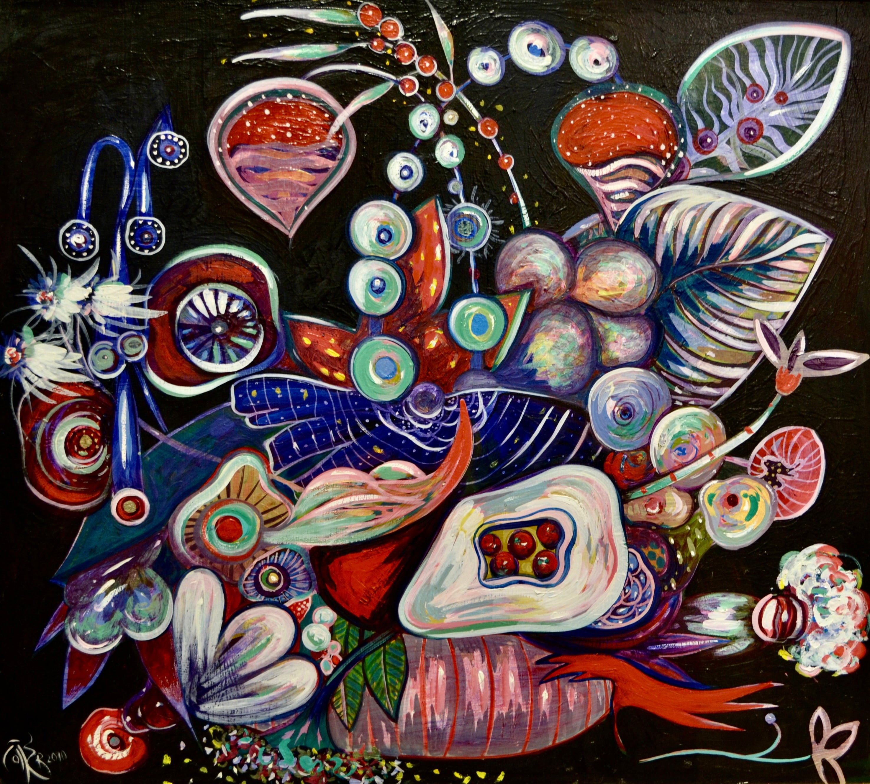 Toller Bouquet 9 by Toller Cranston