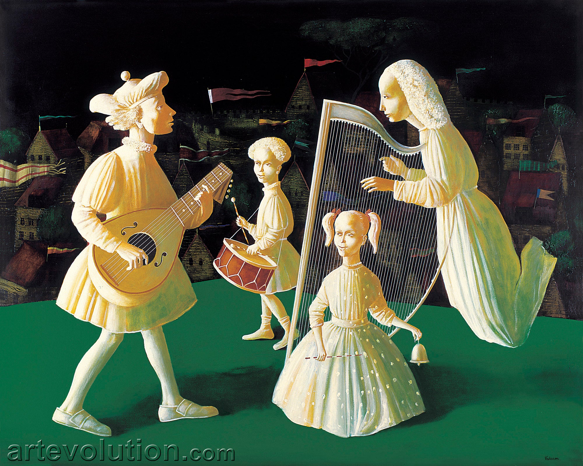 White Symphony by Vahram Davtian