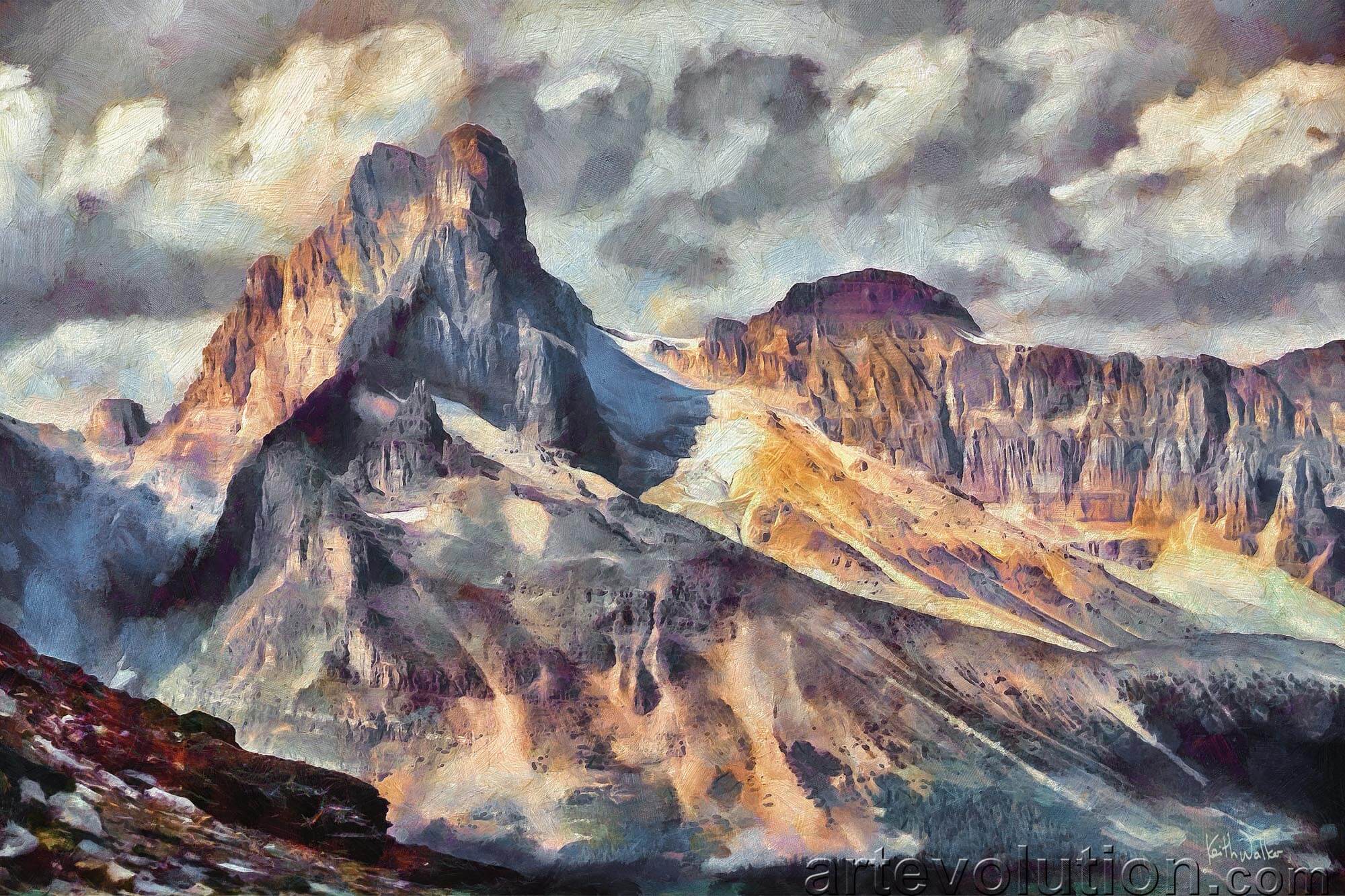 Alpine Splendor by Keith Walker