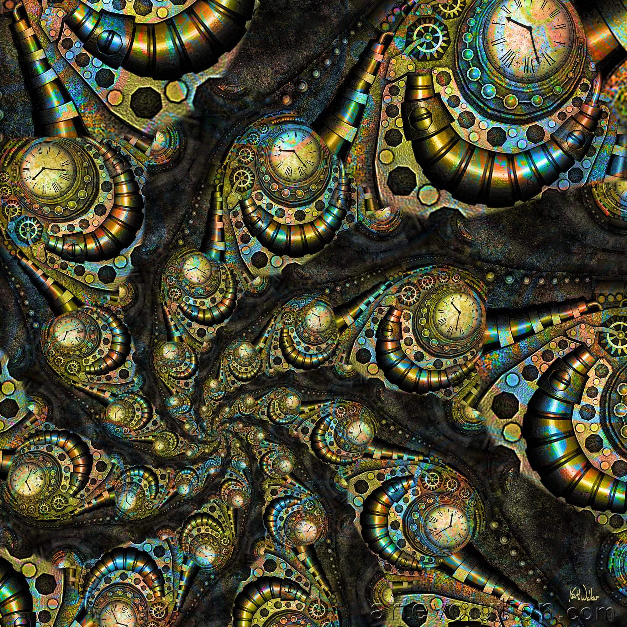 Chaos in the Clockwork Universe II by Keith Walker