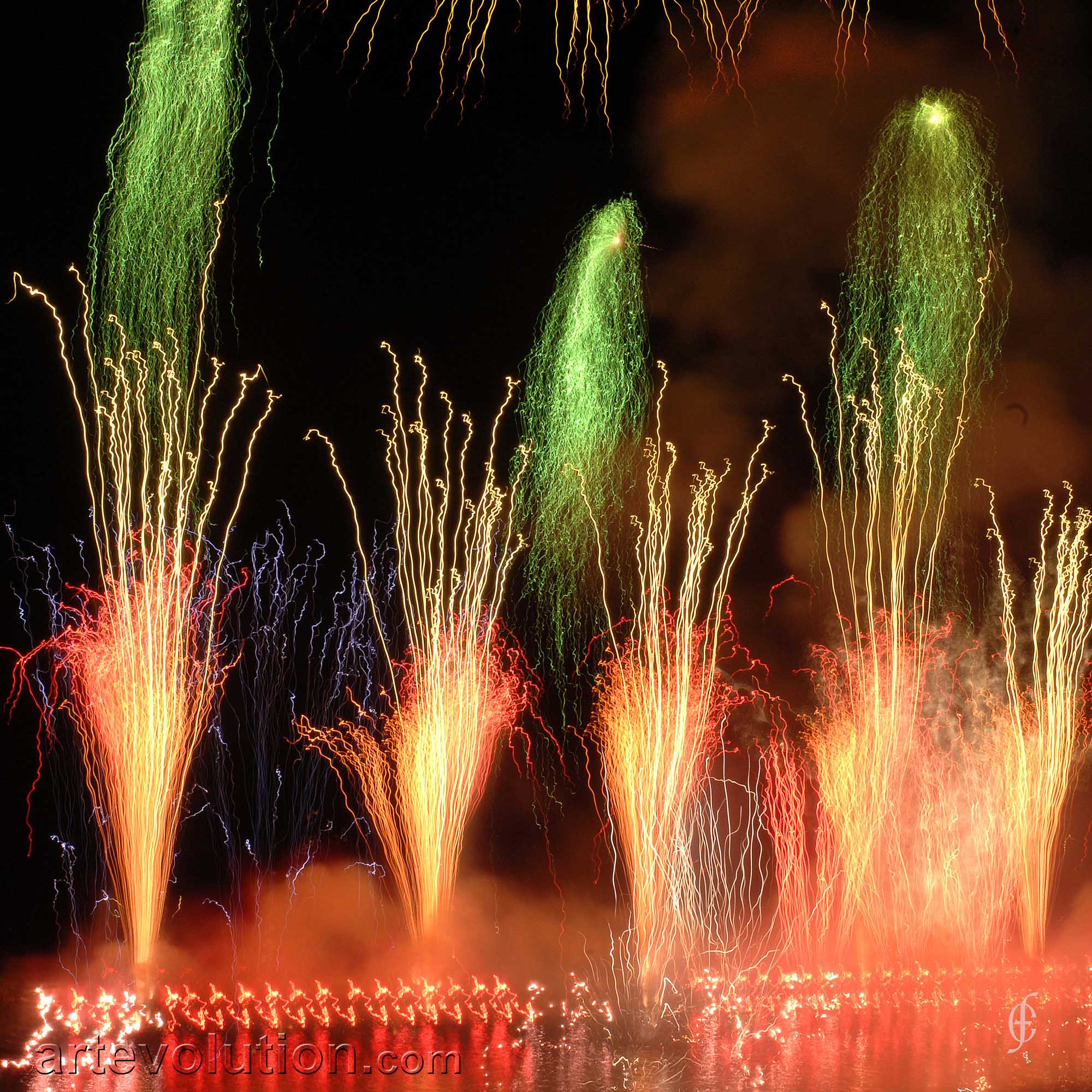 Fireworks III by Christopher Francis