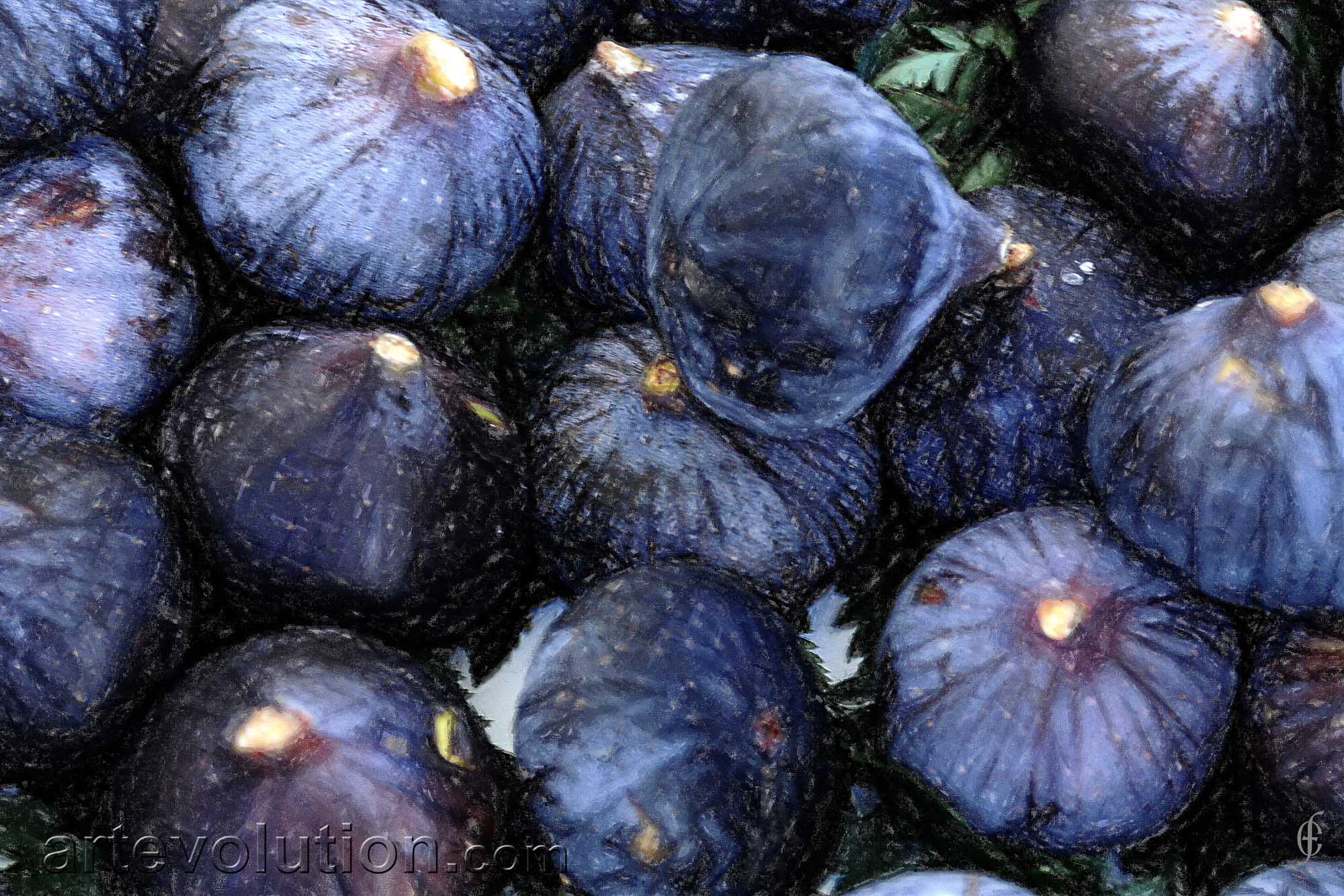 French Market Figs I by Christopher Francis
