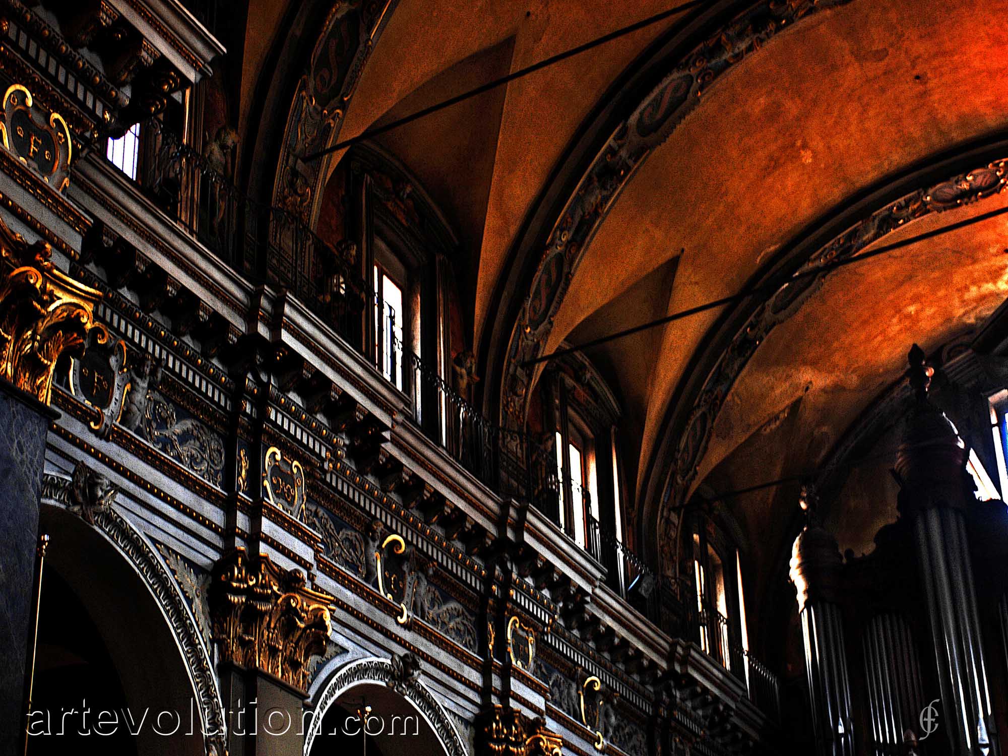 Medieval Church Detail VII by Christopher Francis