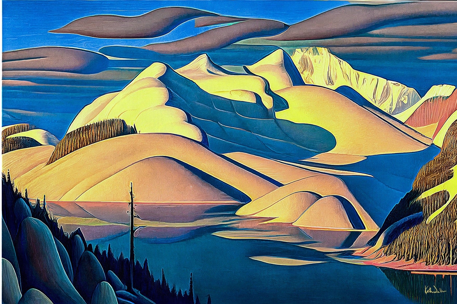 Iconic Mountains of the Rockies - Mount Garabaldi - Keith Walker