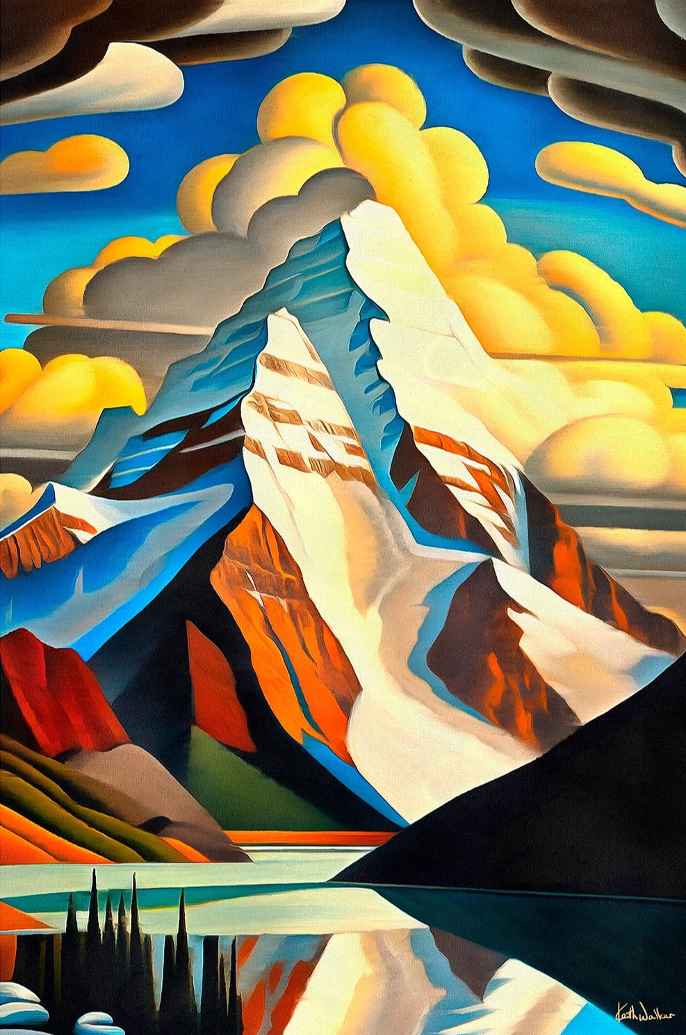 Iconic Mountains of the Rockies - Mount Robson - Keith Walker