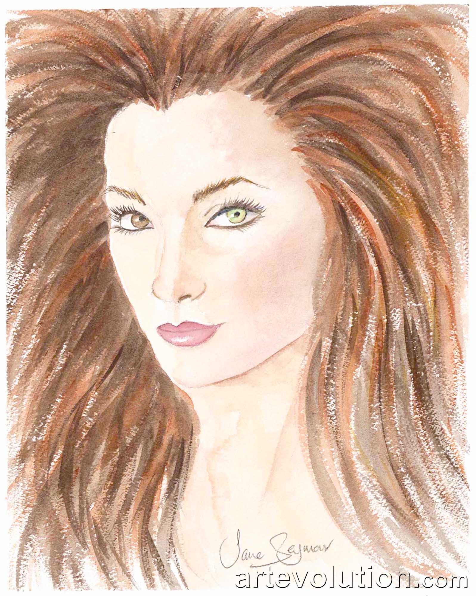 Self-portrait ll by Jane Seymour